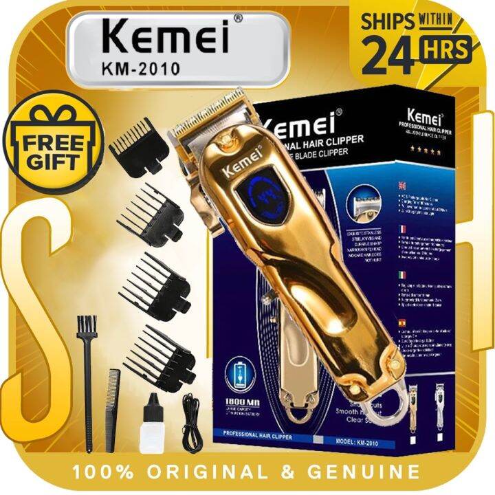 special Kemei Professional Hair Clipper Hair Trimmer Rechargeable Barber Men's Cordless Haircut ...
