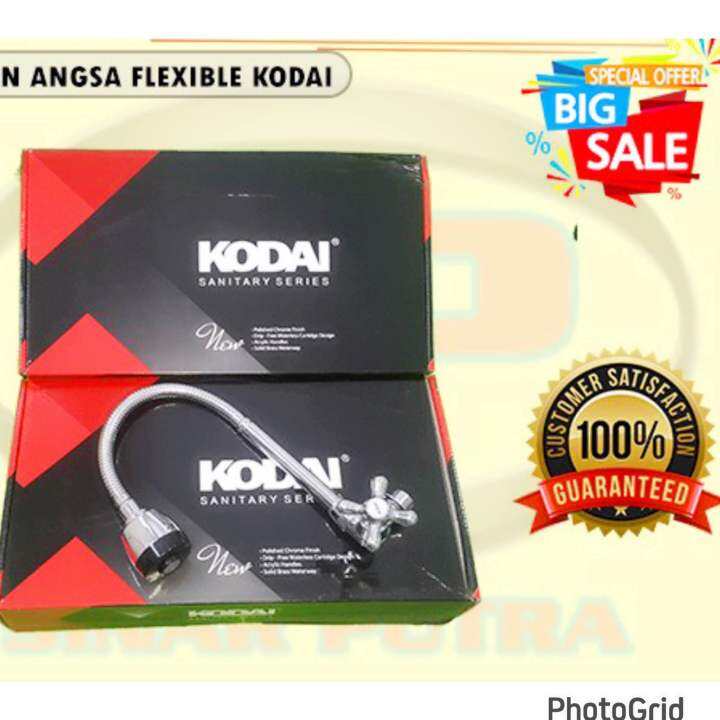 Kodai kran fleksibel stainless/ keran fleksibel spiral stainless steel kodai/ kran cuci piring ...