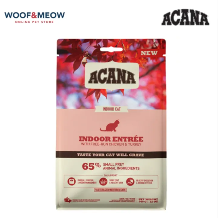 Acana Cat Dry Food Indoor Entree 340g | Lazada PH