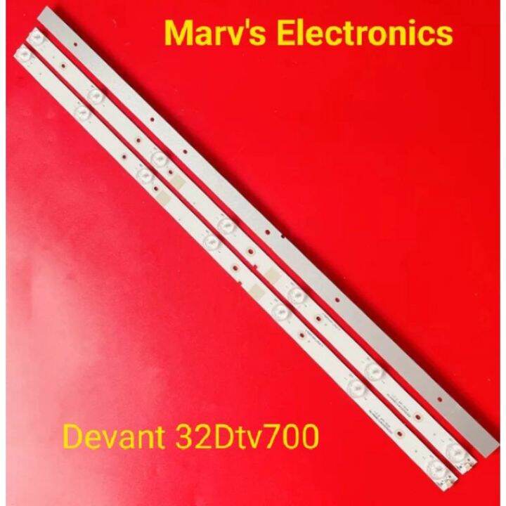 Backlight Set 32inch Devant 32dl540 Brandnew Originally Fit 3pcs 7bulb ...