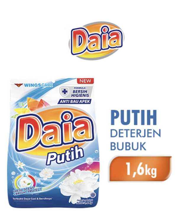 Daia Detergent Bubuk 1,6 kg | Lazada Indonesia