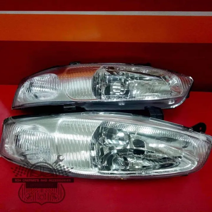 Mitsubishi Lancer GSR Coupe 2 Door Head light HeadLamp Left& Right1996 ...