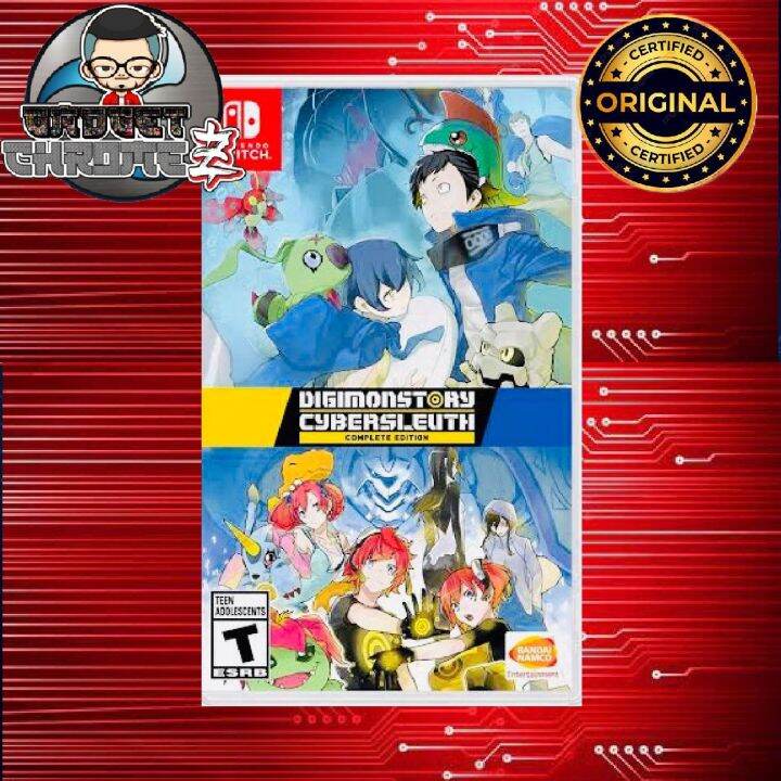 Nintendo Switch | Digimon Story: Cybersleuth (Complete Edition) | BRANDNEW | Lazada PH