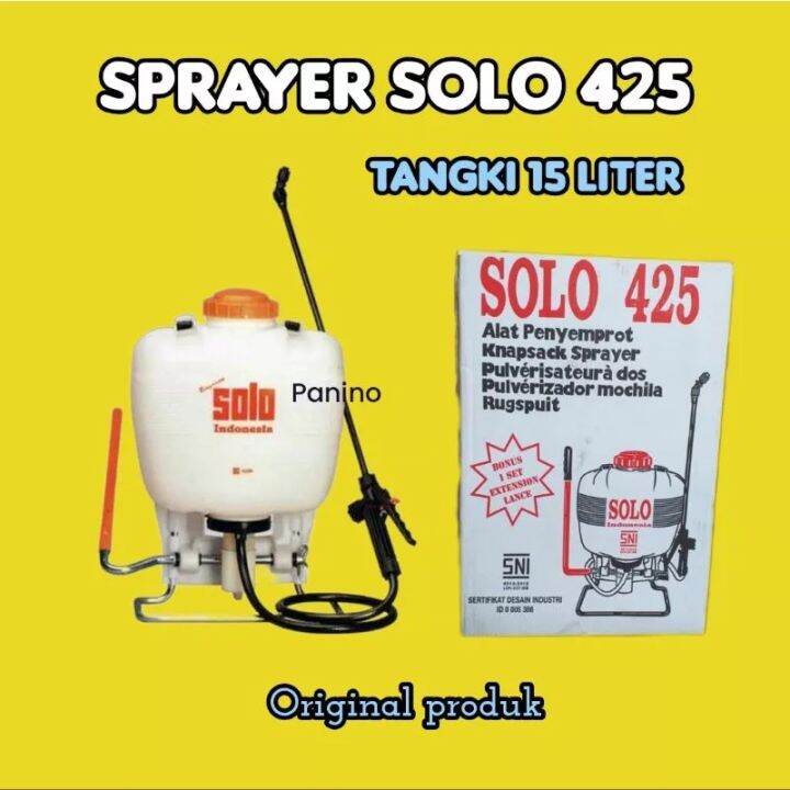 Sprayer Tangki SOLO 425 Pompa Manual 15 Liter - Semprot Hama - Sprayer ...