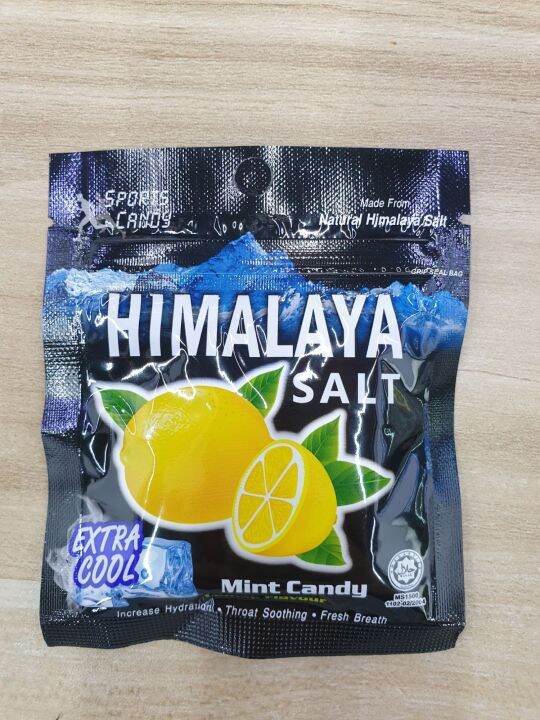 HIMALAYA SALT Mint Candy Lemon Flavour Halal 15g | Lazada