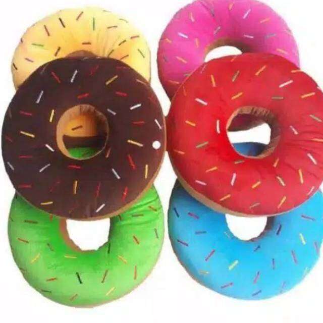 Bantal Donat warna warni untuk sofa 40 cm | Lazada Indonesia