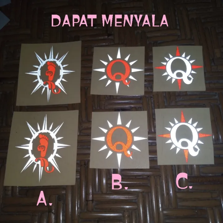 STIKER STICKER IKSPI KERA SAKTI / STIKER TAPAK KAKI STIKER Q BERSINAR IKS | Lazada Indonesia