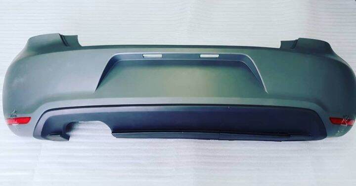 Volkswagen polo Mk5 GTI 6C R line rear bumper skirt lip diffuser ...