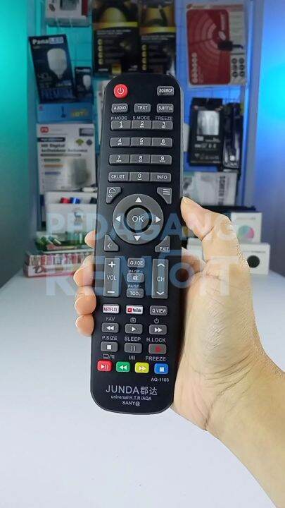 Remot Remote TV Aqua / Sanyo / Haier LCD LED Android Smart TV Multi ... Remot Remote TV Aqua / Sanyo / Haier LCD LED Android Smart TV Multi ...