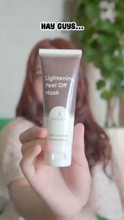 ADERA LIGHTENING PEEL OFF MASK WITH CHOCOLATE & NIACINAMIDE ORIGINAL ...