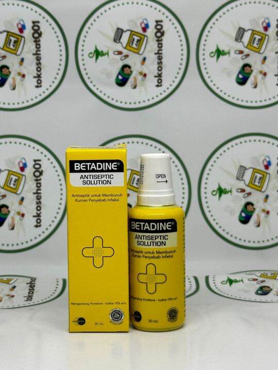 Betadine 30 ml - Betadine Antiseptic Solution | Lazada Indonesia
