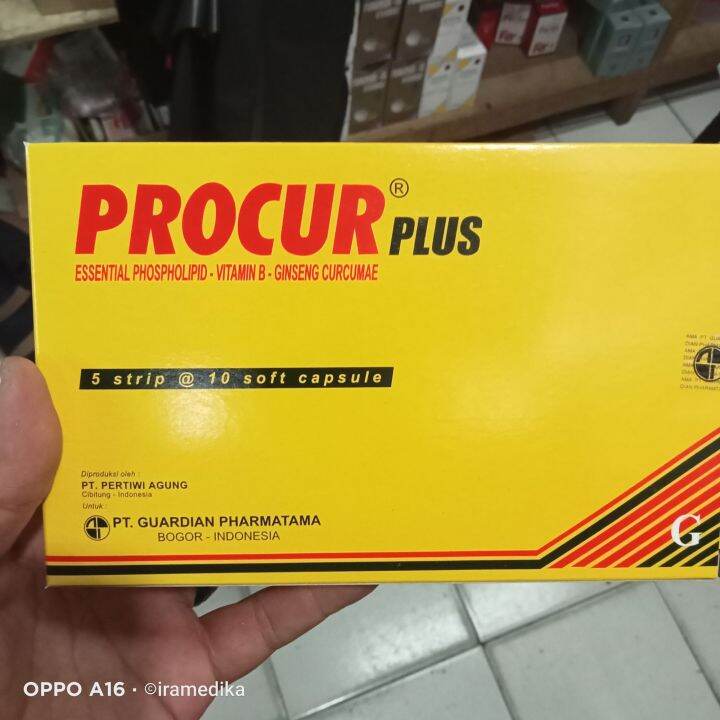 PROCUR PLUS 50softkapsul | Lazada Indonesia