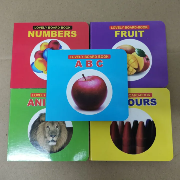 5 in 1 baby book early education my first book hard book cover | Lazada PH