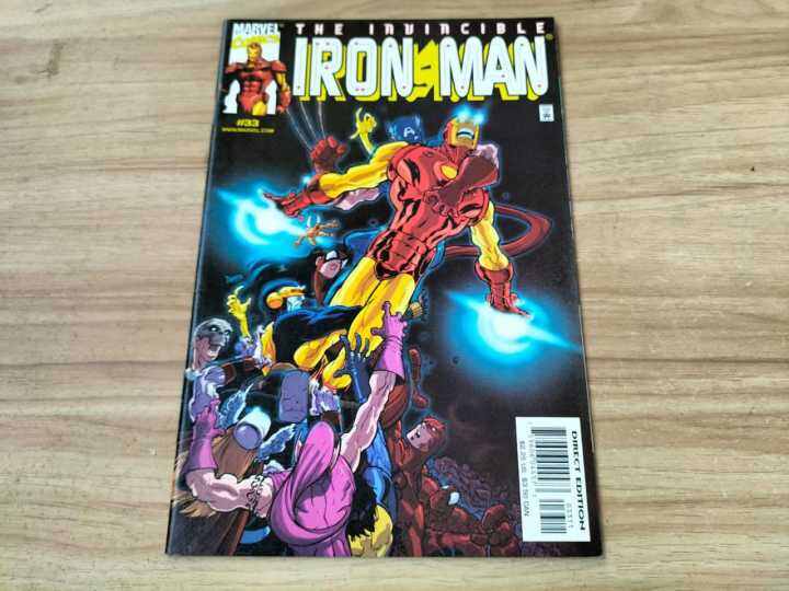 Komik Iron Man The Invincible #33, Marvel | Lazada Indonesia