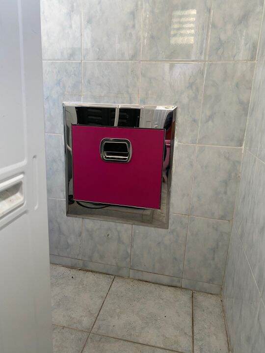 HDB Stainless Steel Bin Chute Hopper | Lazada Singapore