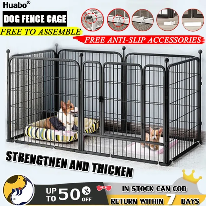 Pet Playpen Dog Fences Dog Playpen Kennel Pet Fence Pet Dog Cage Pen ...