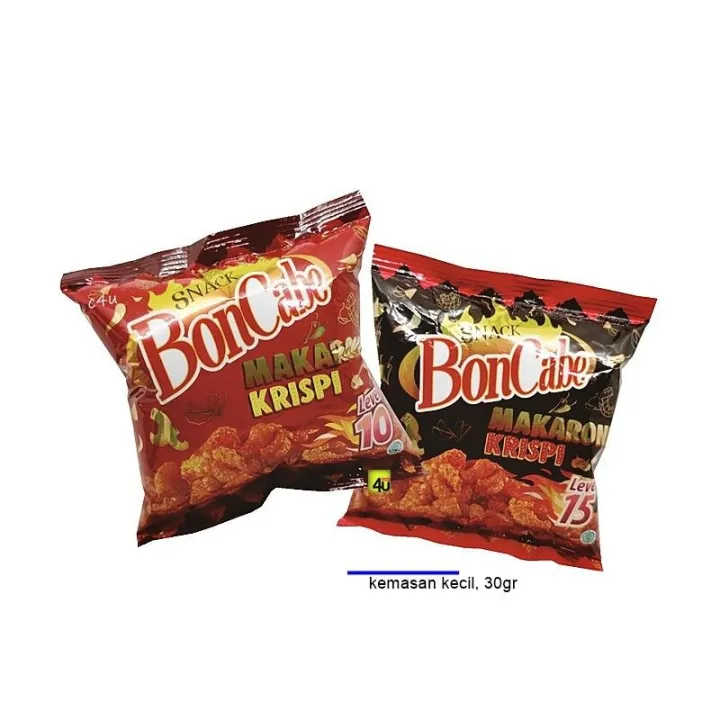 boncabe makaroni crispy Level 10 / 15 kemasan 30 gram | Lazada Indonesia