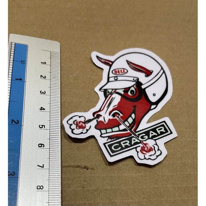 Sticker Bell helmet cragar | Lazada