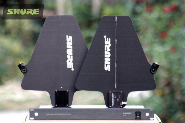 เครื่องขยายสัญญาณไมค์SHURE UA844 ขยายการรับสัญญาณไมโครโฟนไร้สายได้ไกล ...