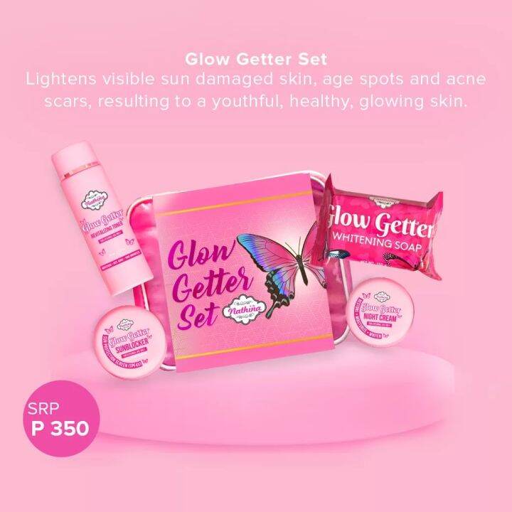 Nathiña Glow Getter Set GGS NEW PACKAGING Nathina x Skinfluence | Lazada PH