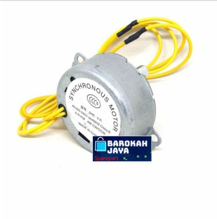 SYNCHRONOUS 5 Rpm Rotary/Rotari Motor Kipas Angin/Mesin Tatas Telur ...