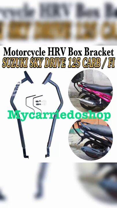 Motorcycle HRV Box Bracket For Suzuki SkyDrive 125 CARB / FI | Lazada PH