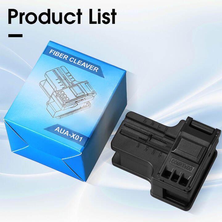 AUA-X01 MINI Optical Fiber Cleaver ABS FTTH Fiber Stripper Tools Fiber ...