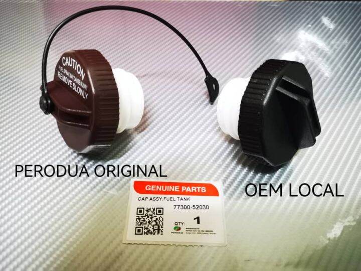 ORIGINAL PERODUA KENARI KELISA MYVI BEZZA AXIA PETROL TANK CAP / FUEL ...