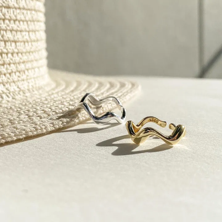 Hringur | R22 Wave ring 🌊 | Lazada.co.th