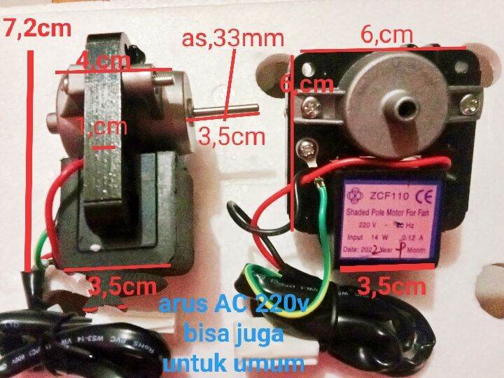 fan motor kulkas atas polytron 2 pintu dinamo fan kulkas polytron ...