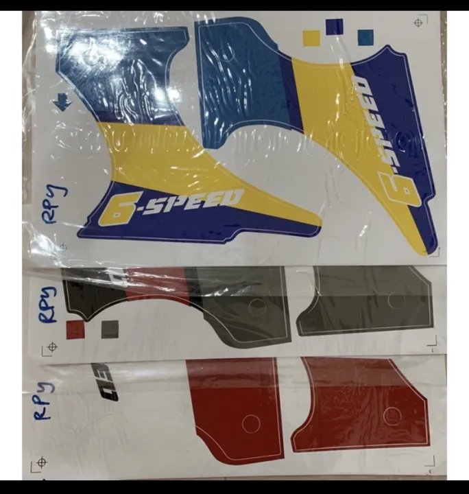 Yamaha rxz pajak sticker | Lazada