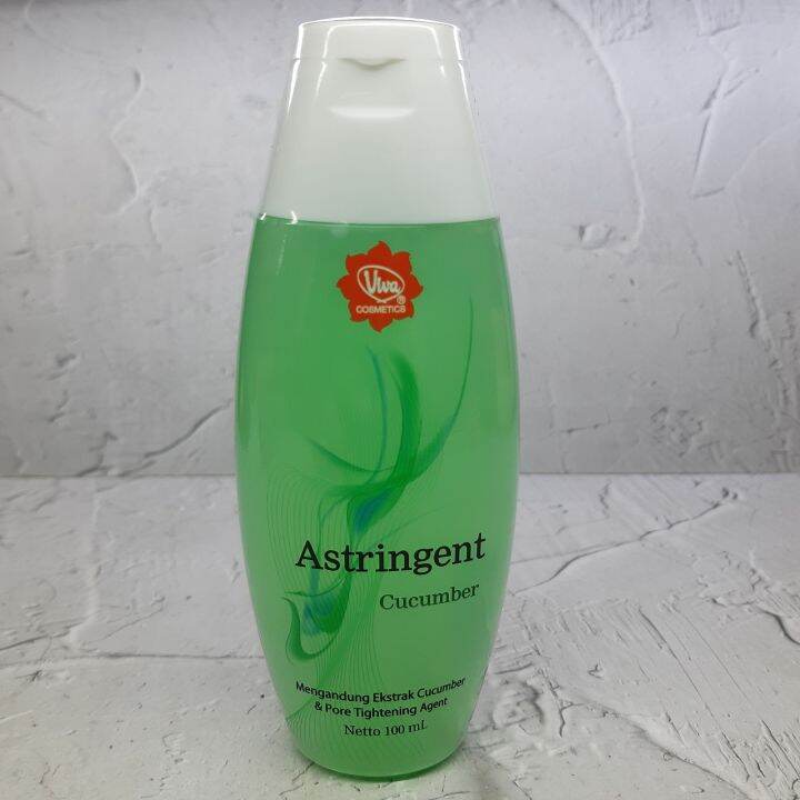 Viva astringent cucumber wajah dan leher 100mlbpom | Lazada Indonesia
