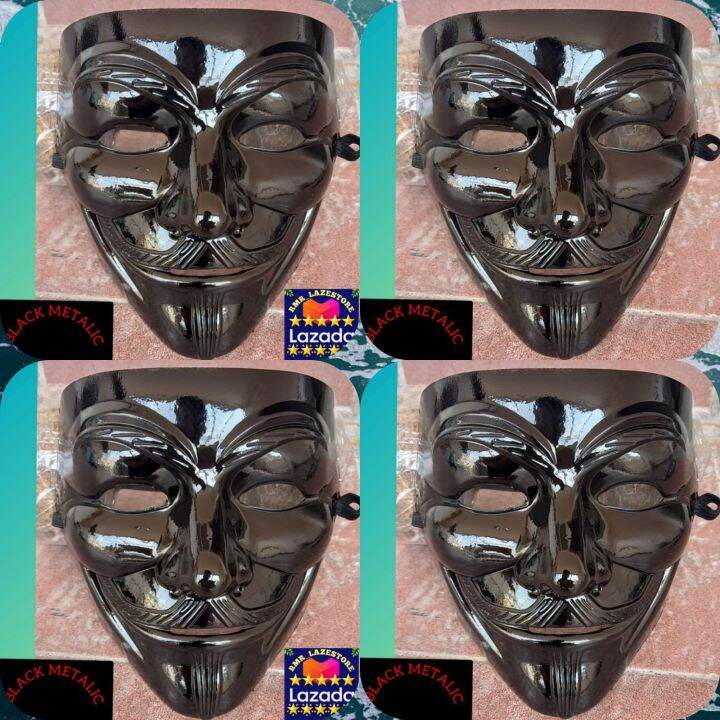 topeng hacker black version part 1 | Lazada Indonesia