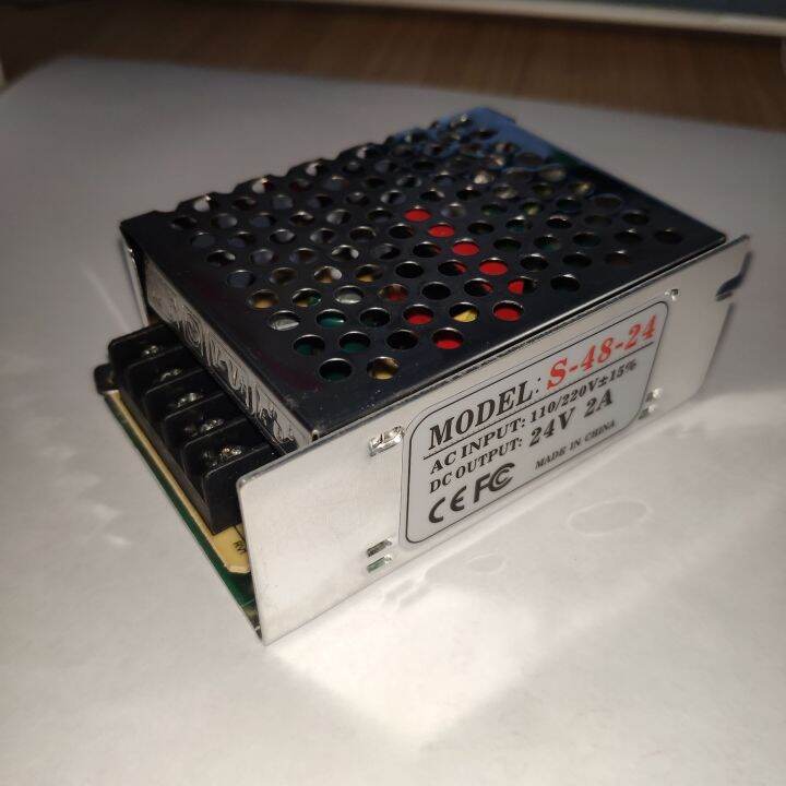 POWER SUPPLY 24V 2A MURNI JARING ORIGINAL. PS 24 VOLT 2 AMPERE ORI ...