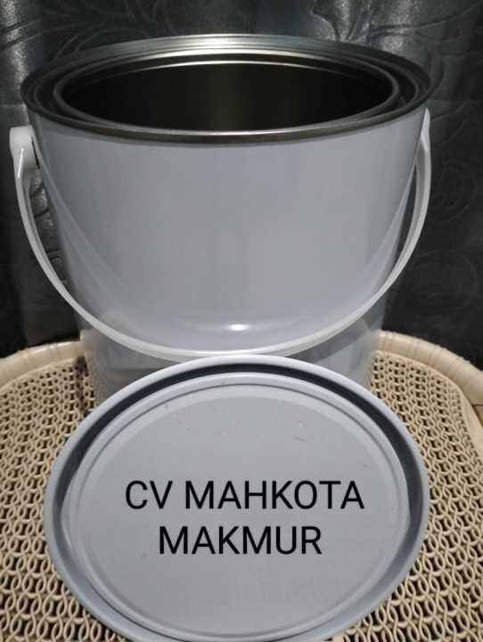 Kaleng Bulat// Kaleng Cat// Kaleng kapasitas 5kg | Lazada Indonesia