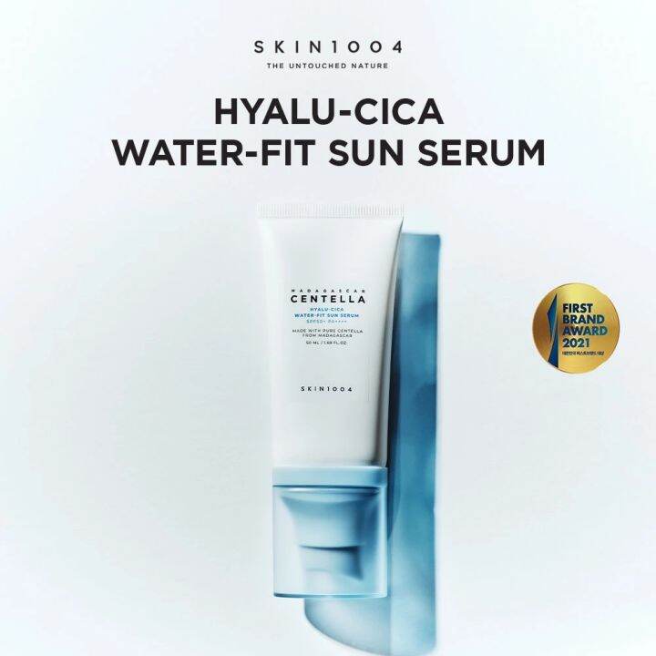 SKIN1004 Madagascar Centella Hyalu-Cica Water-Fit Sun Serum Sunscreen ...