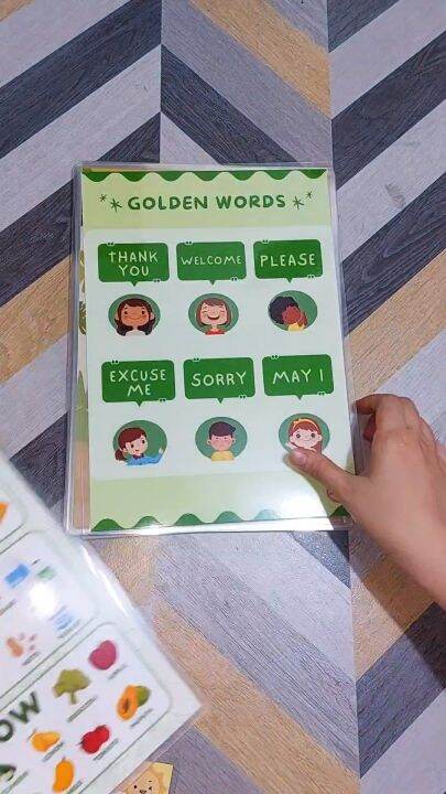 MAGIC WORDS LAMINATED WALL CHARTS A4 | Lazada PH