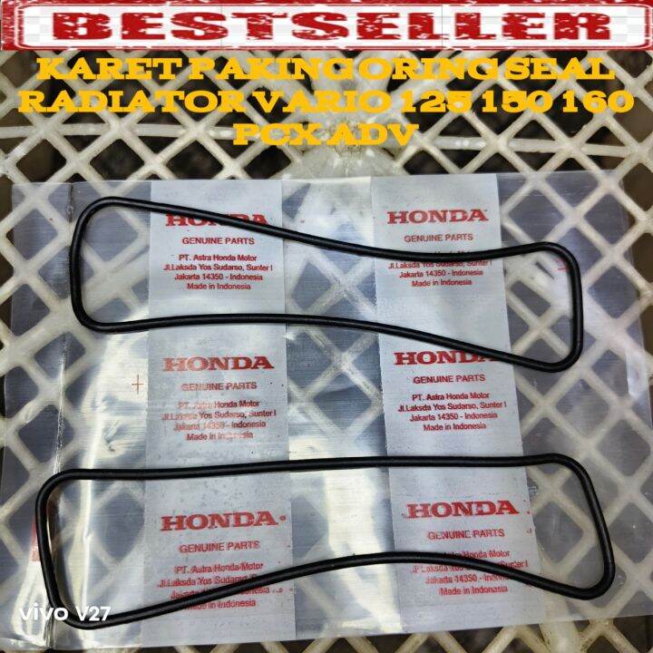 KARET PAKING SEAL SIL ORING RUMAH RADIATOR VARIO 125 150 160 PCX ADV ...