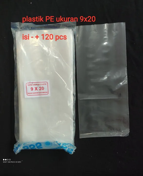 Plastik PE ukuran 9x20 | Lazada Indonesia