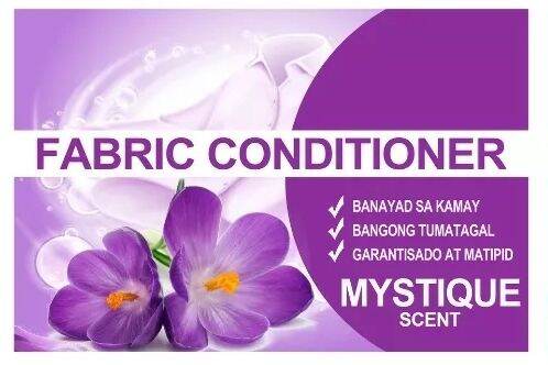 fabric conditioner STICKER LABEL 10 PCs | Lazada PH