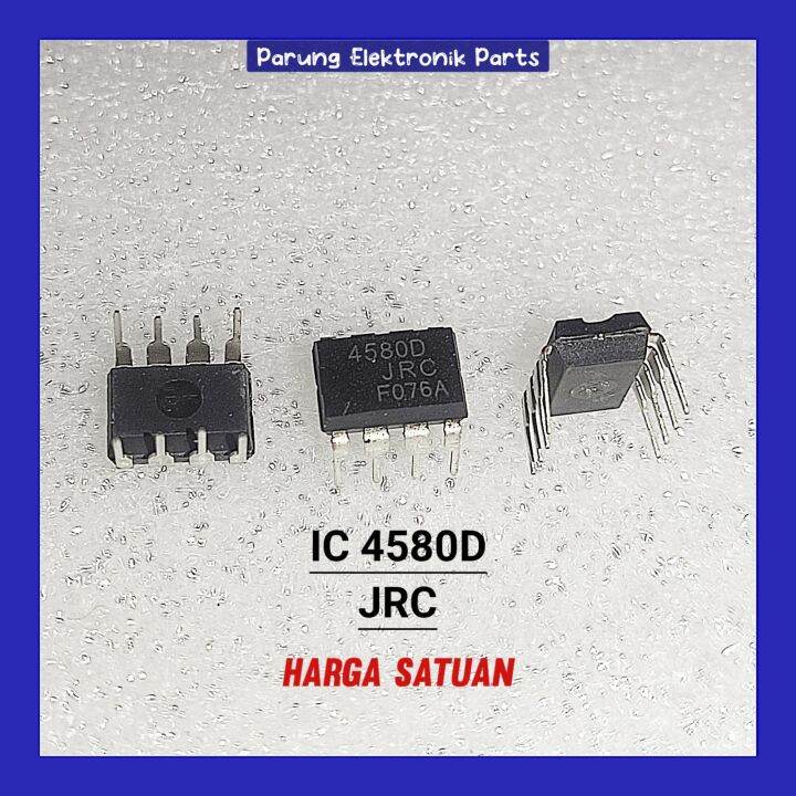 IC 4580D JRC / JRC4580D IC JRC 4580 4580D IC JRC 4580D | Lazada Indonesia