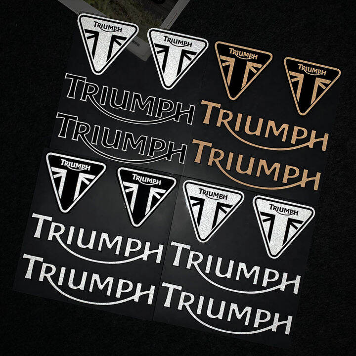For Triumph Bobber Street Twin TRIUMPH Logo Motorcycle Locomotive Body ...