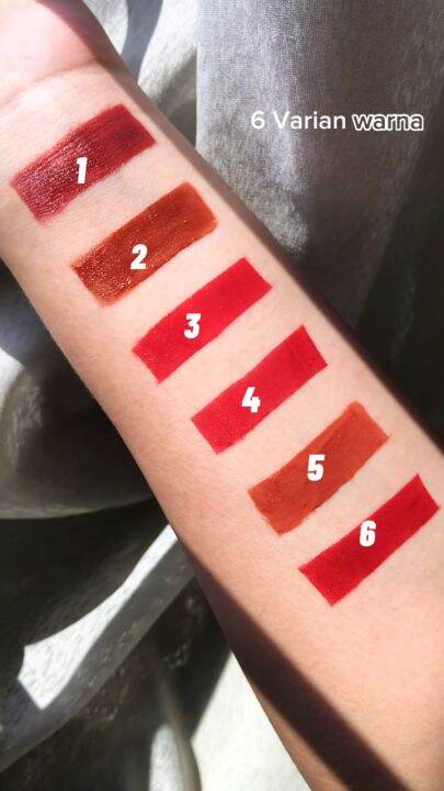 [BPOM] AMY'S DIARY Silky Matte Lip Clay Lip cream Ringan Tahan Lama 6 ...