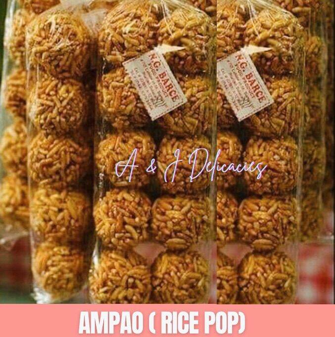 [FOOD ] Ampaw Rice ( Pop Rice Arroz Caldo) 12pcs Per Pack By Nagcarlan ...