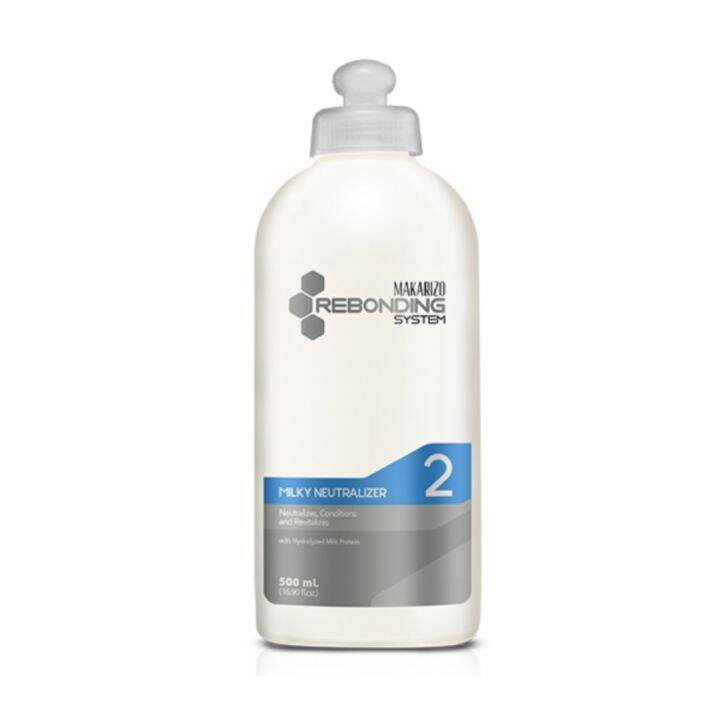 Makarizo Rebonding System Step 2 Milky Neutralizer 500ml (0.6kg ...