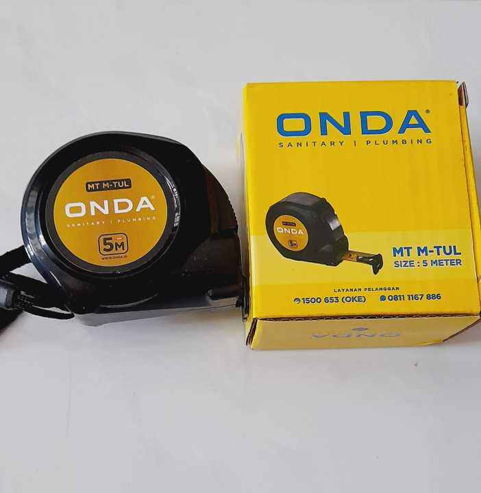 METERAN ONDA MT M-TUL SIZE 5 METER | Lazada Indonesia