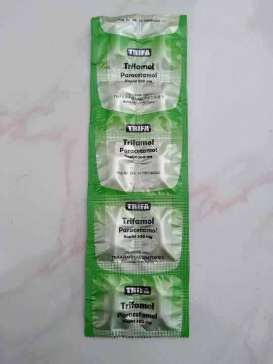 paracetamol TRIFAMOL | Lazada Indonesia