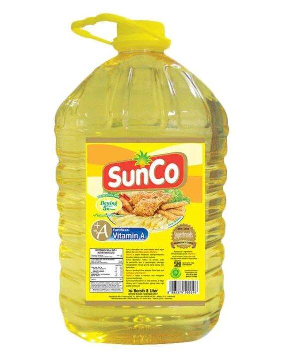 Minyak goreng SUNCO 5 Liter jerigen | Lazada Indonesia