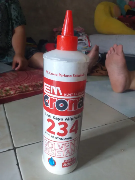 Crona 234 Lem kayu aliphatic Crona 234 berat 600 gram | Lazada Indonesia