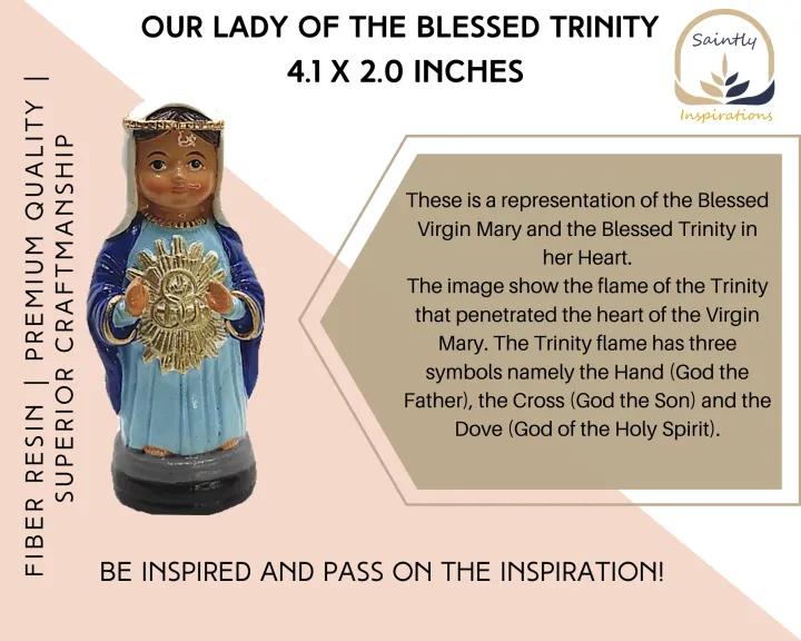 Our Lady of the Blessed Trinity | Chibi Saints by Saintly Inspirations ...